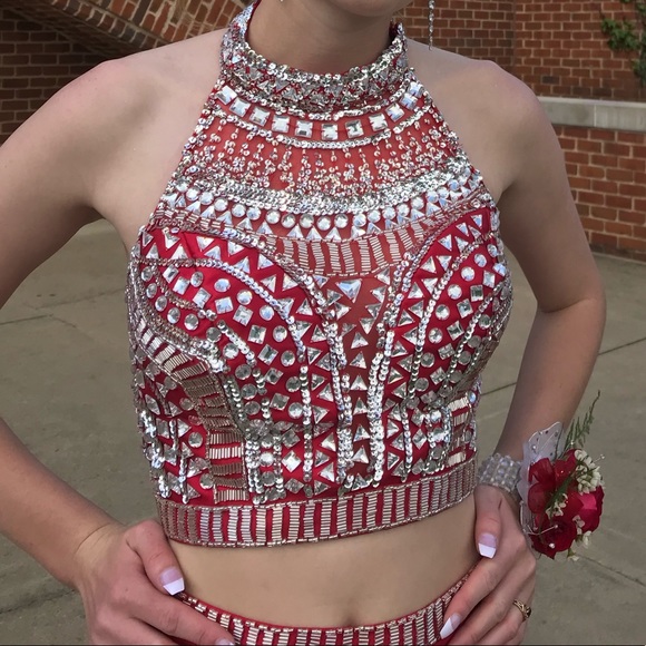 Rachel Allan | Dresses | Red Rachel Allen Prom Dress | Poshmark